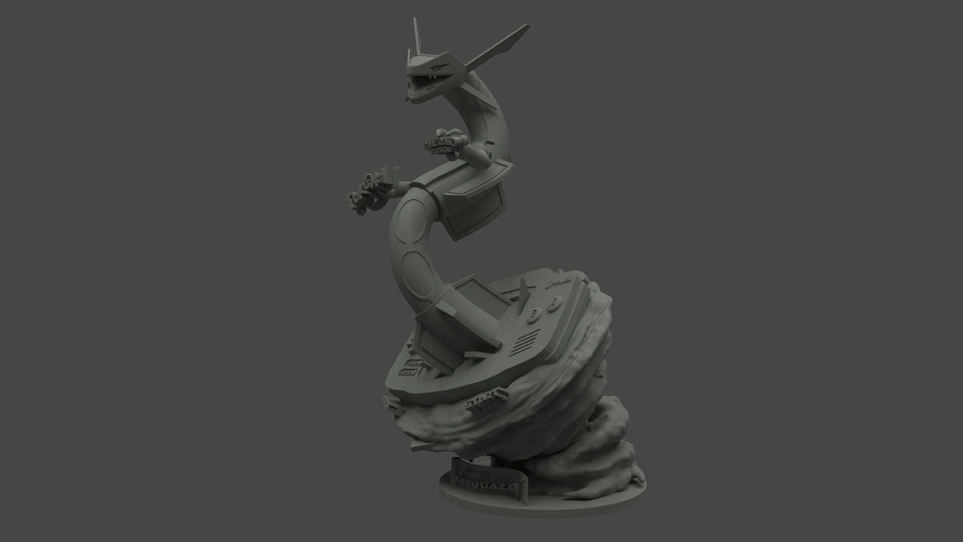 ArtStation - Rayquaza (3DRender)