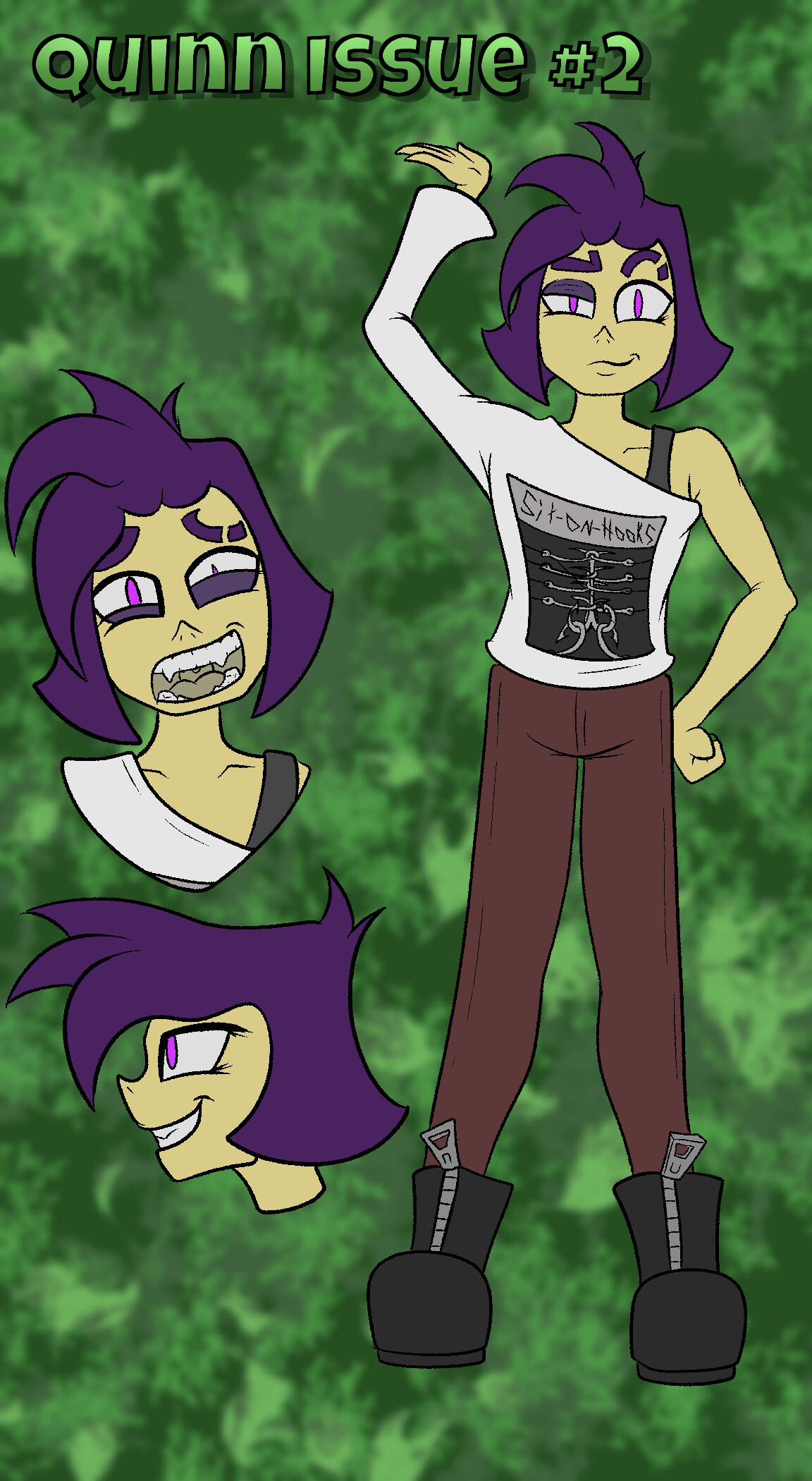 ArtStation - 'Legend of SparkleDog' Issue 2 Quinn Ref