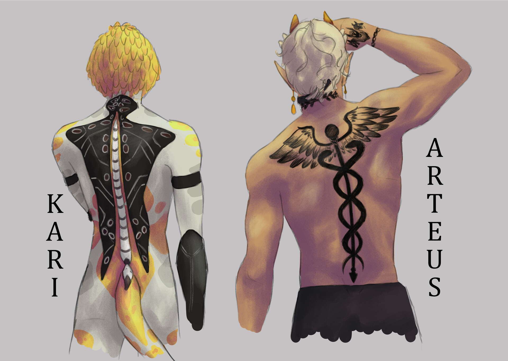 ArtStation - The Bois' Backs