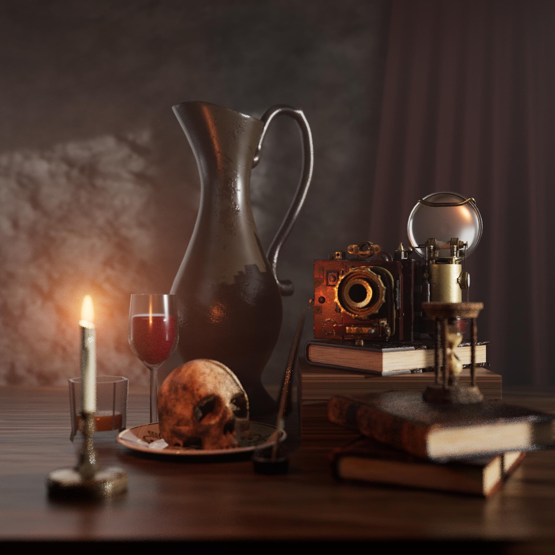 ArtStation - Still life 3d Render