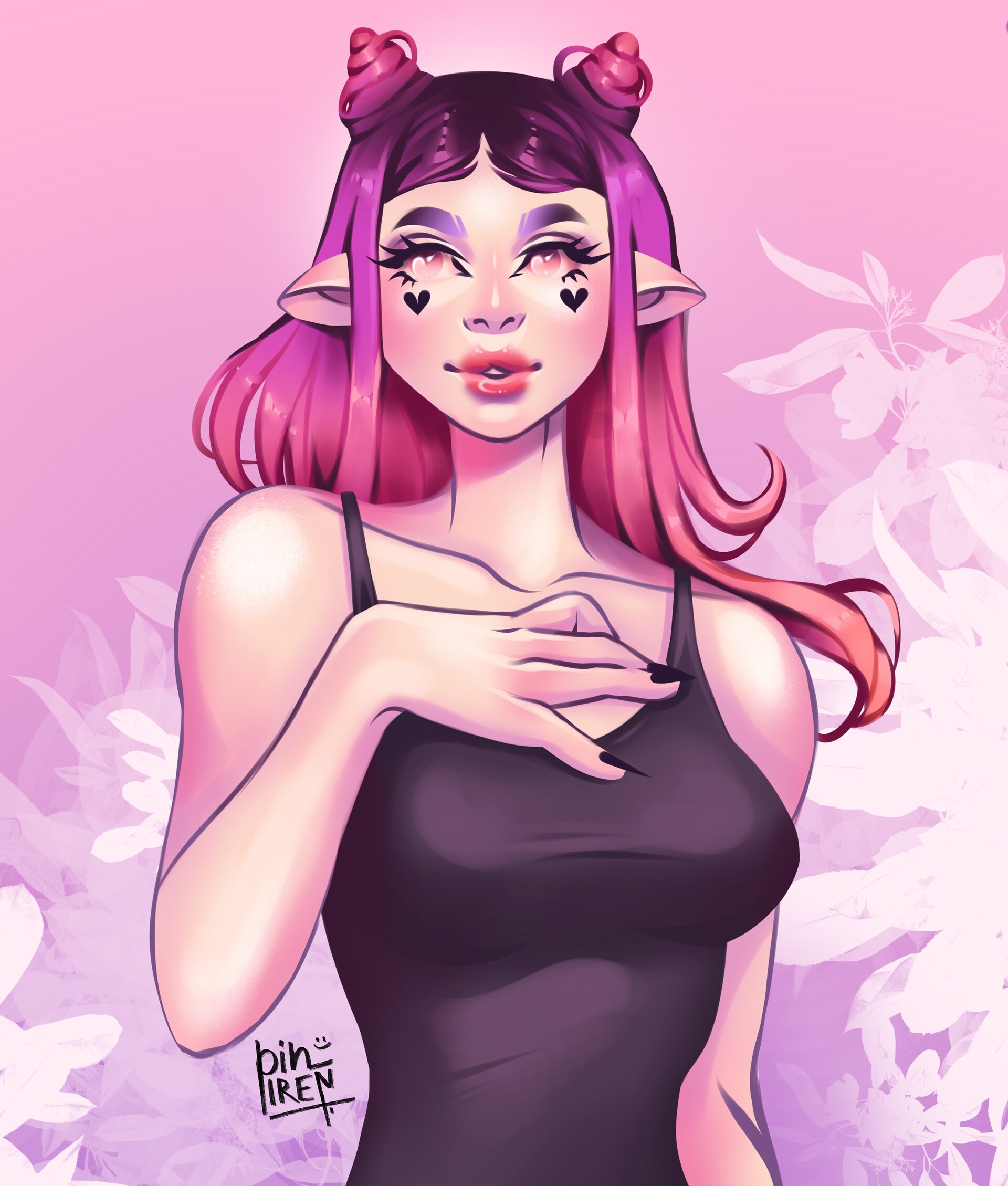 ArtStation - Pink elf