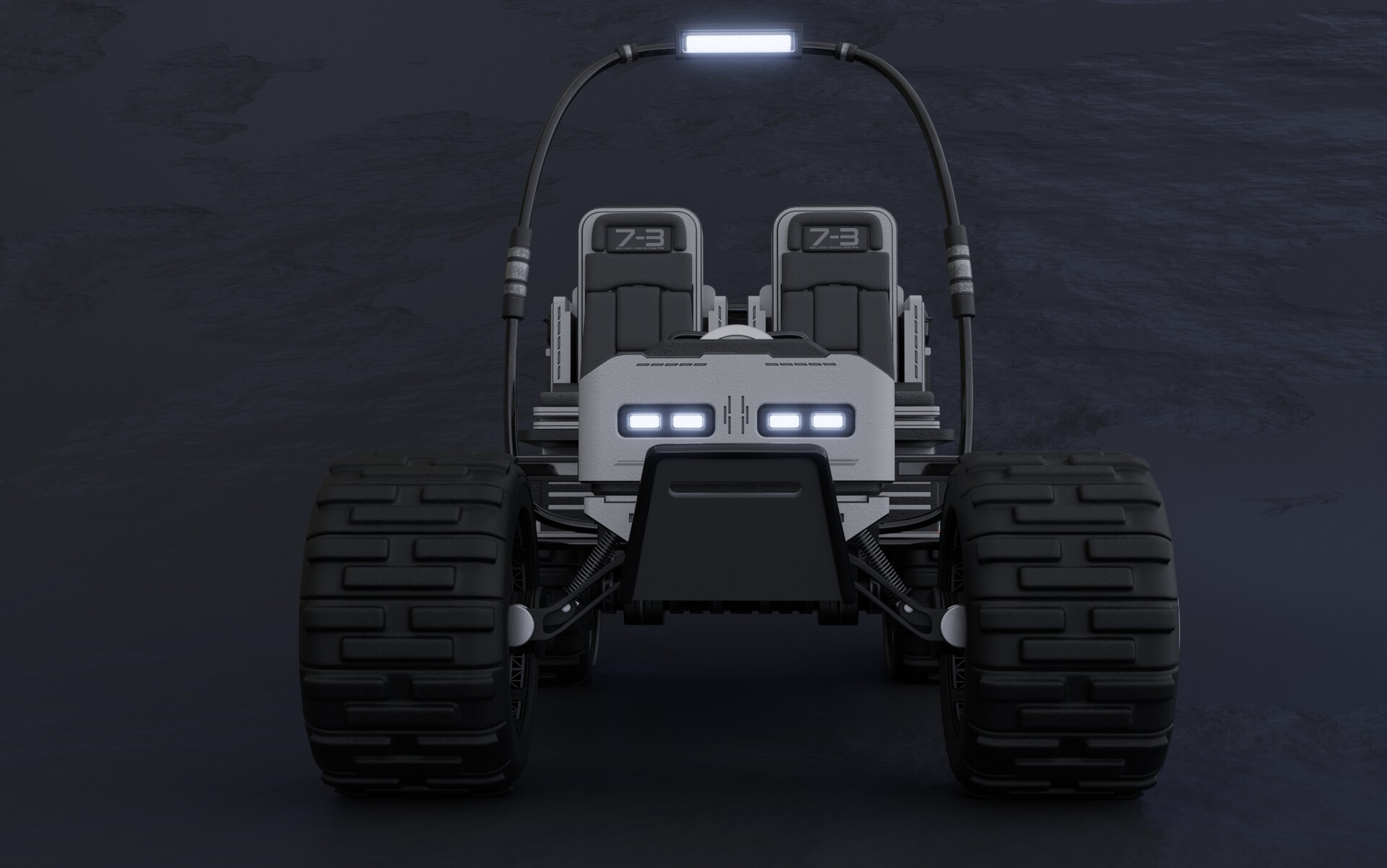 Sergey Maryshev - Sci-fi Rover Concept