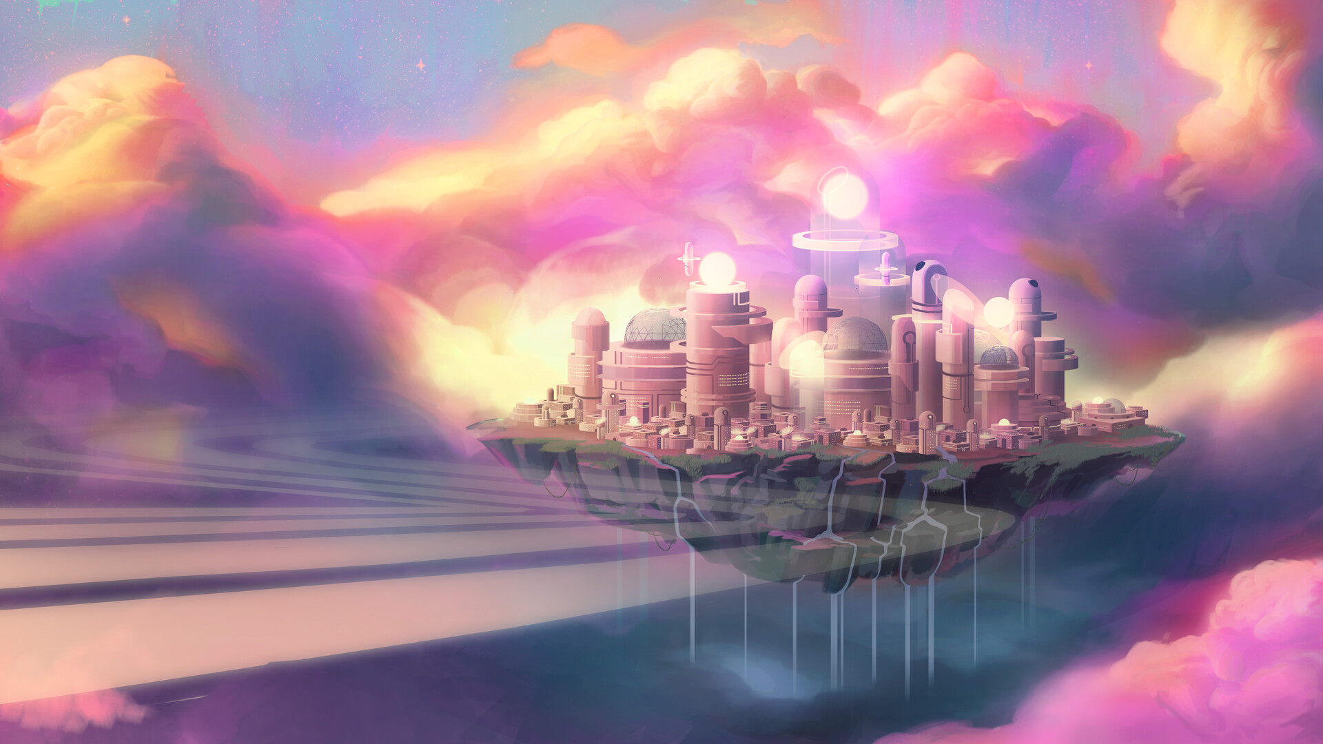 ArtStation - Floating City