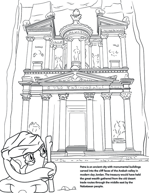 middle east people coloring pages
