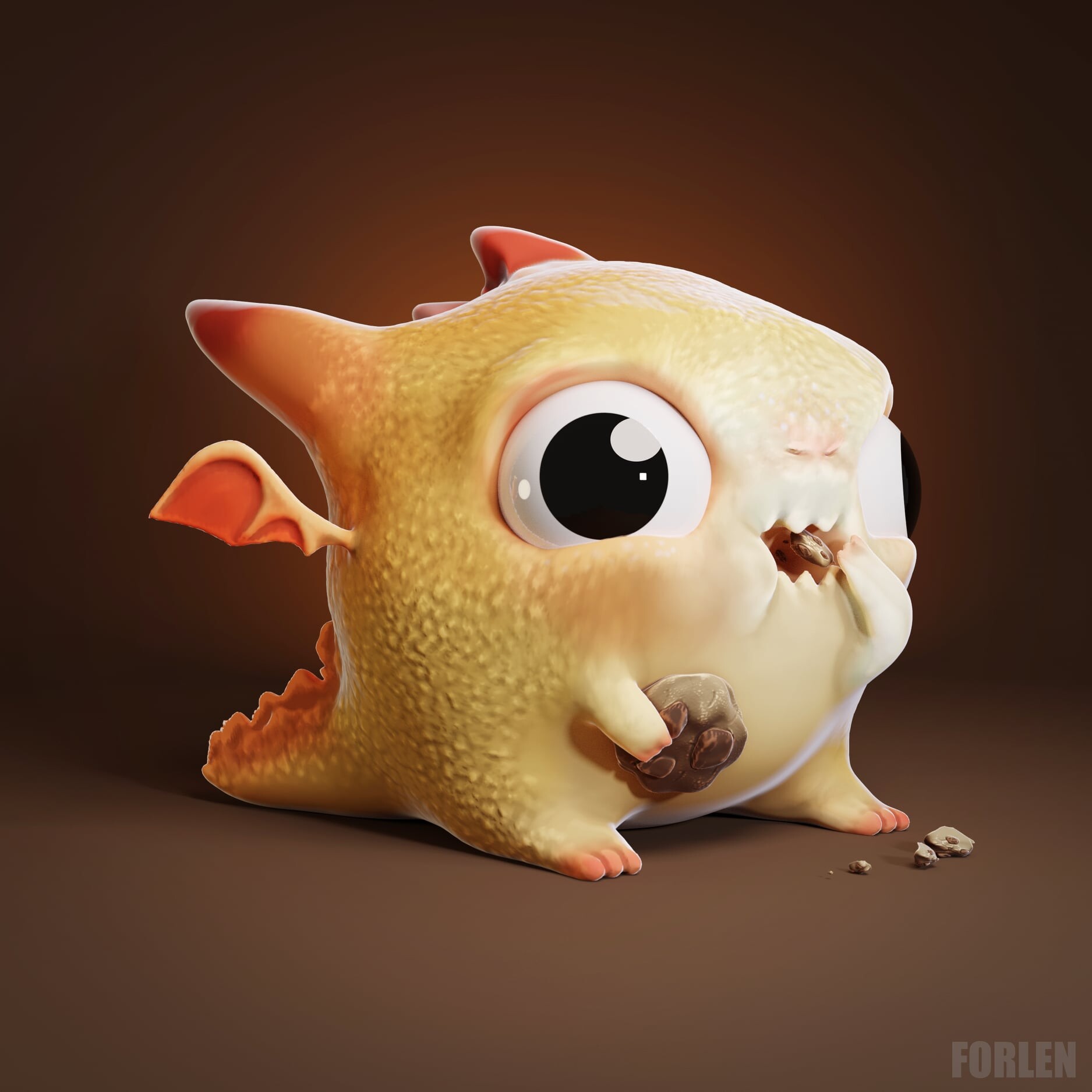 ArtStation - nom nom monster