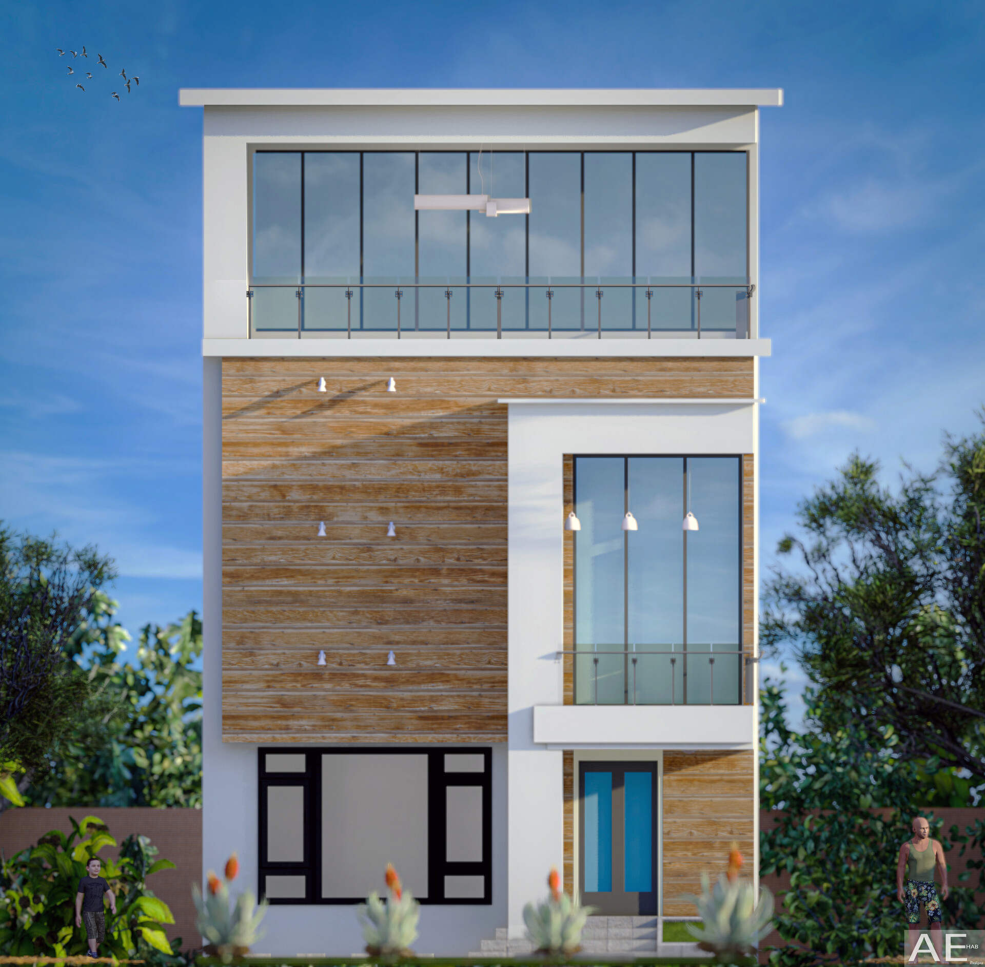 ArtStation - New Workshop For Exterior And Interior Design