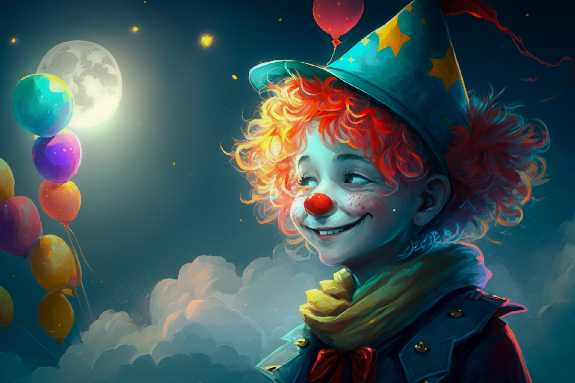 ArtStation - Child Clown