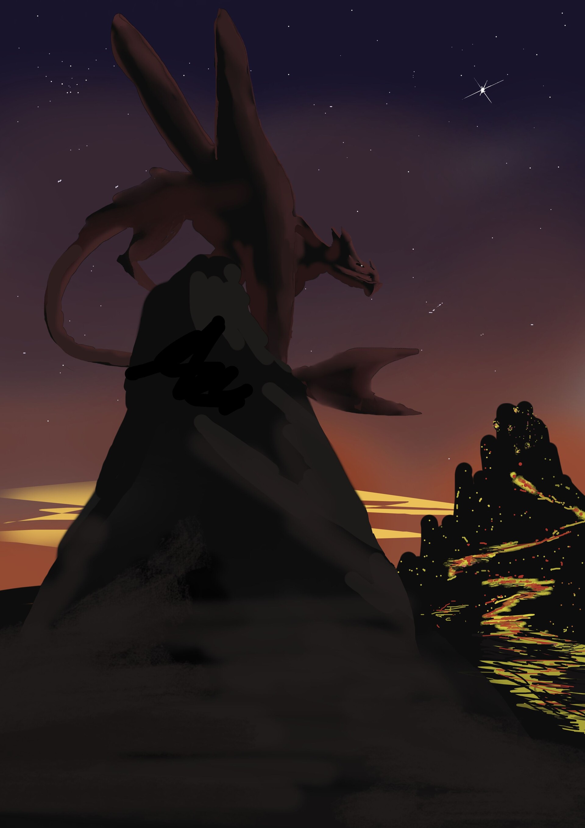 ArtStation - Dragons study