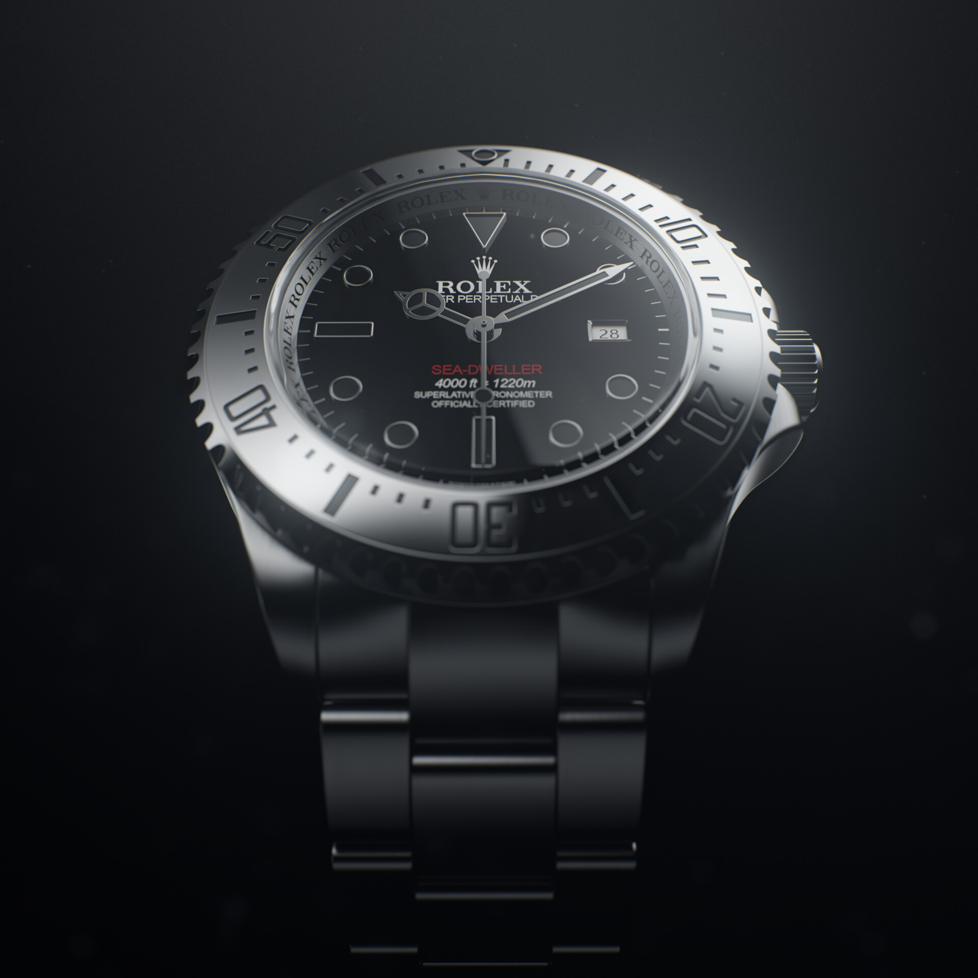 ArtStation - Clock Rolex