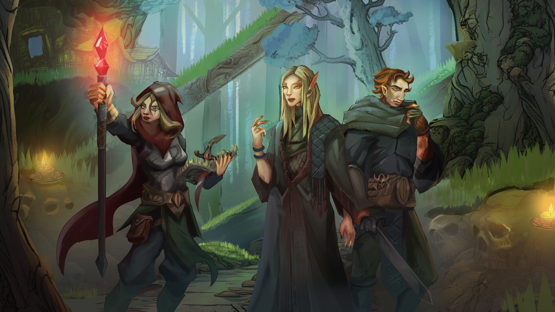 ArtStation - DnD Illustration