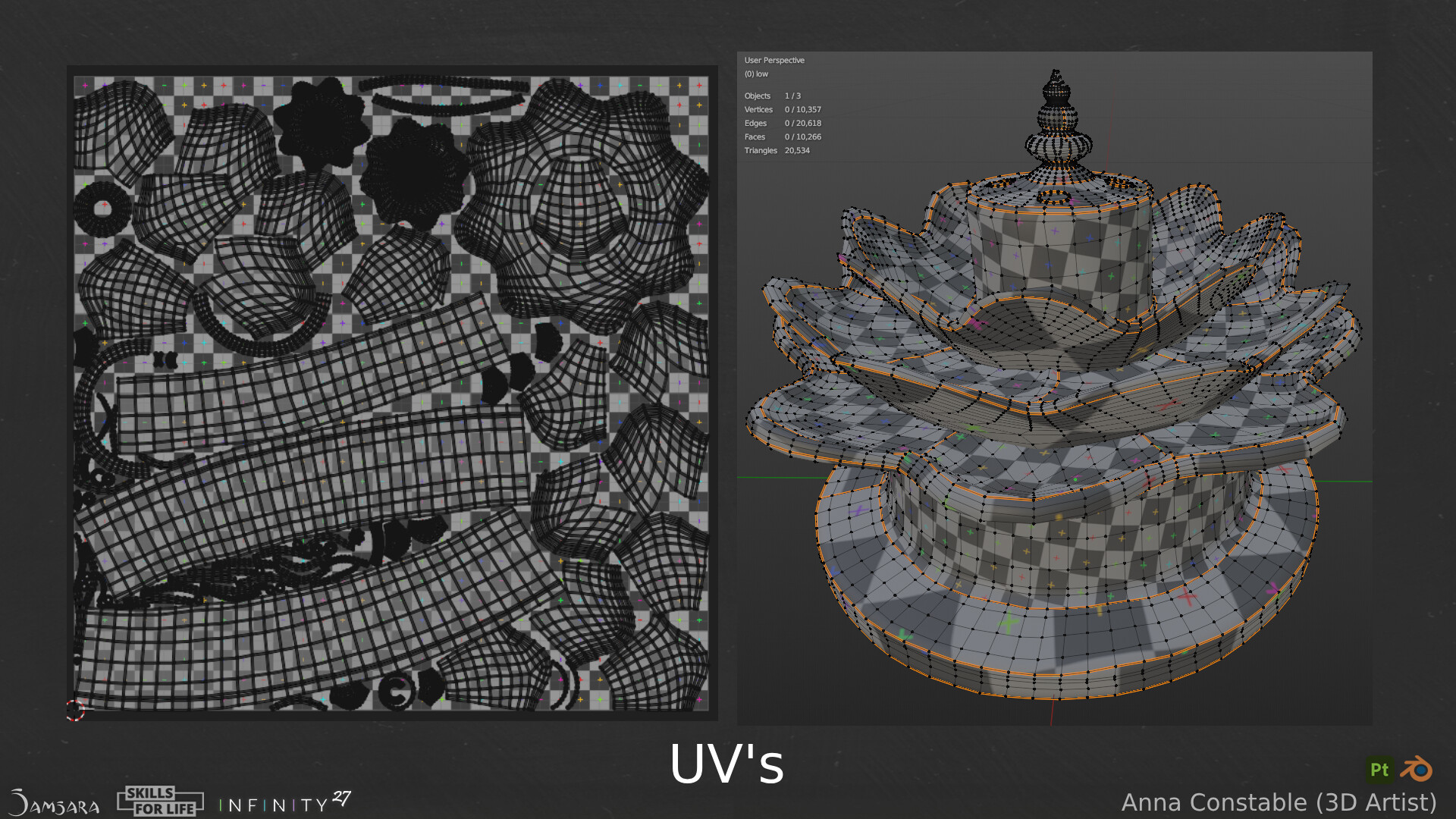 Anna Constable - Tibetan Incense Vessel - Samsara (Infinity 27)