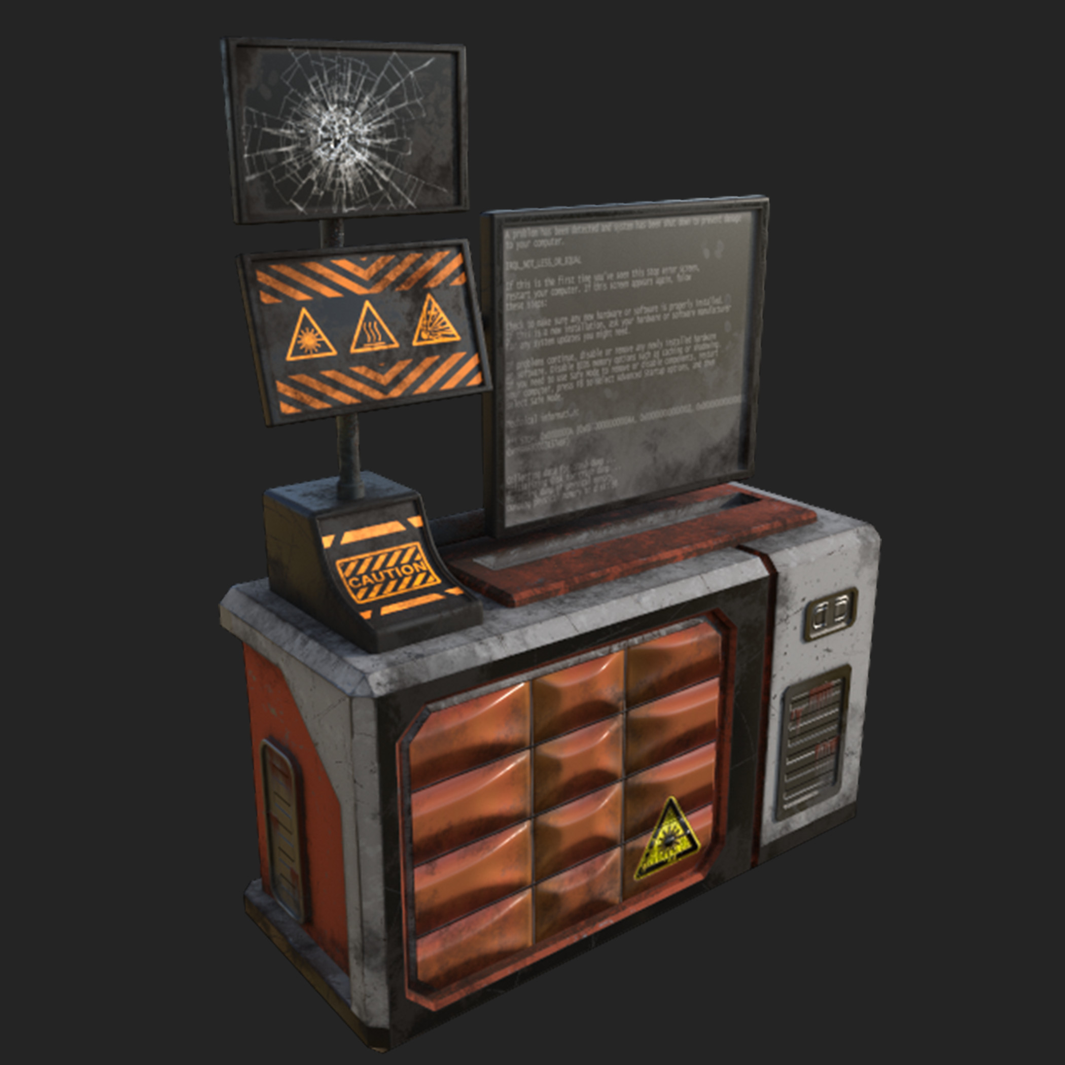 Lucia Colarusso - Sci-fi Laser Containment