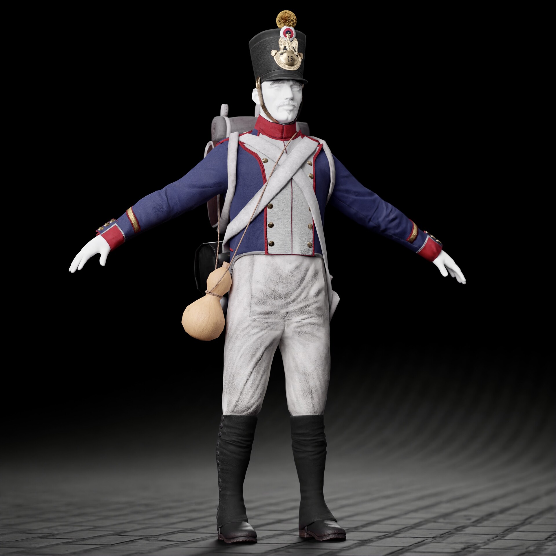 Alican Norbert Tulan - Napoleonic Era French Fusilier Regiment Ranks