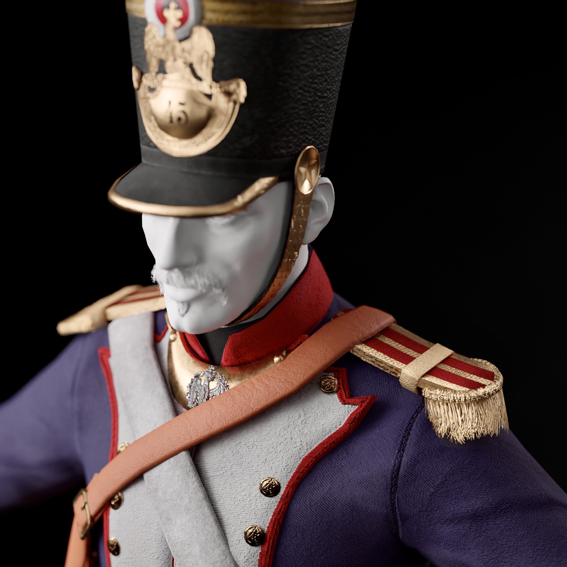 Alican Norbert Tulan - Napoleonic Era French Fusilier Regiment Ranks