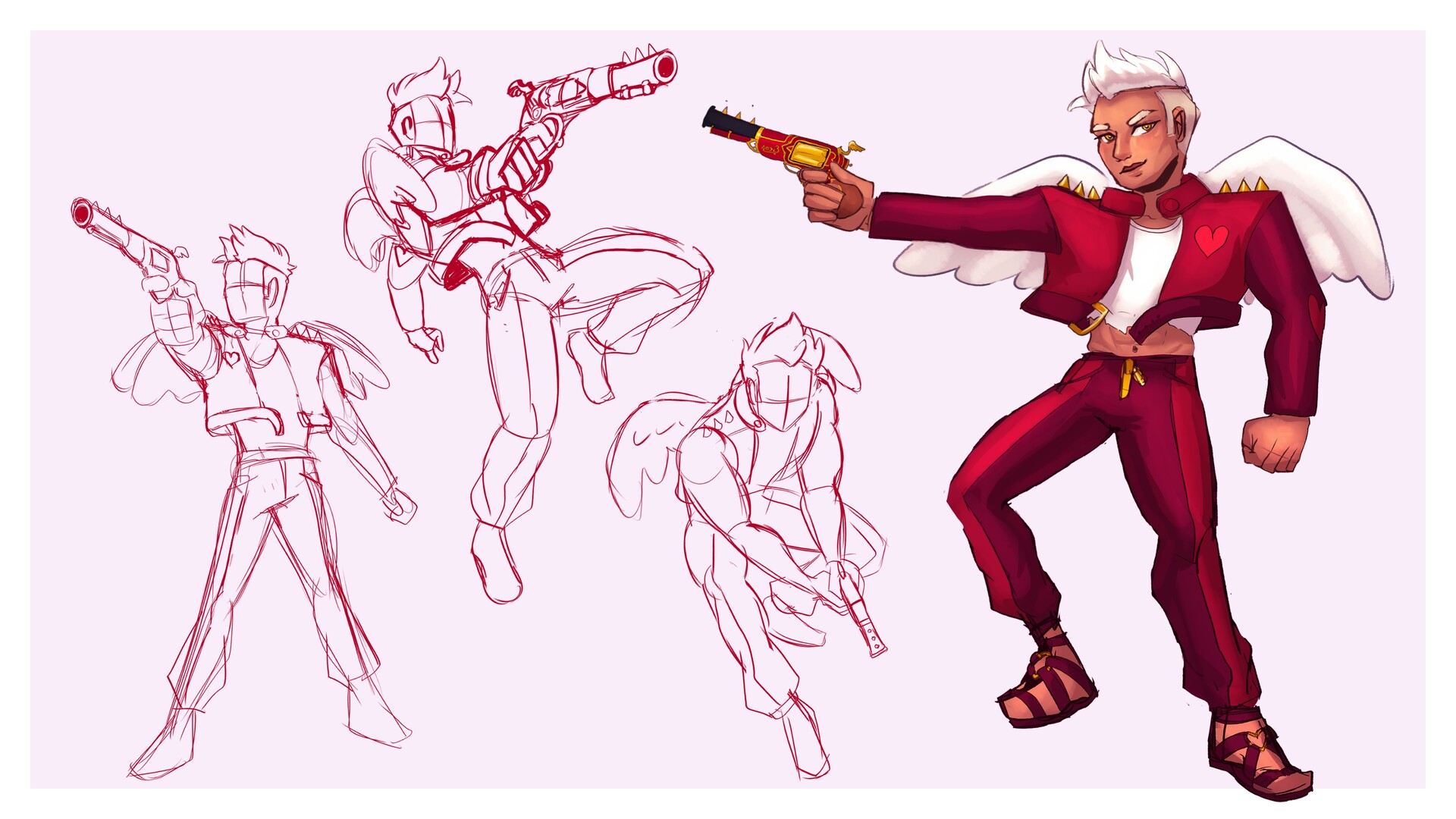 ArtStation - Eros Shooter Game Character Concepts