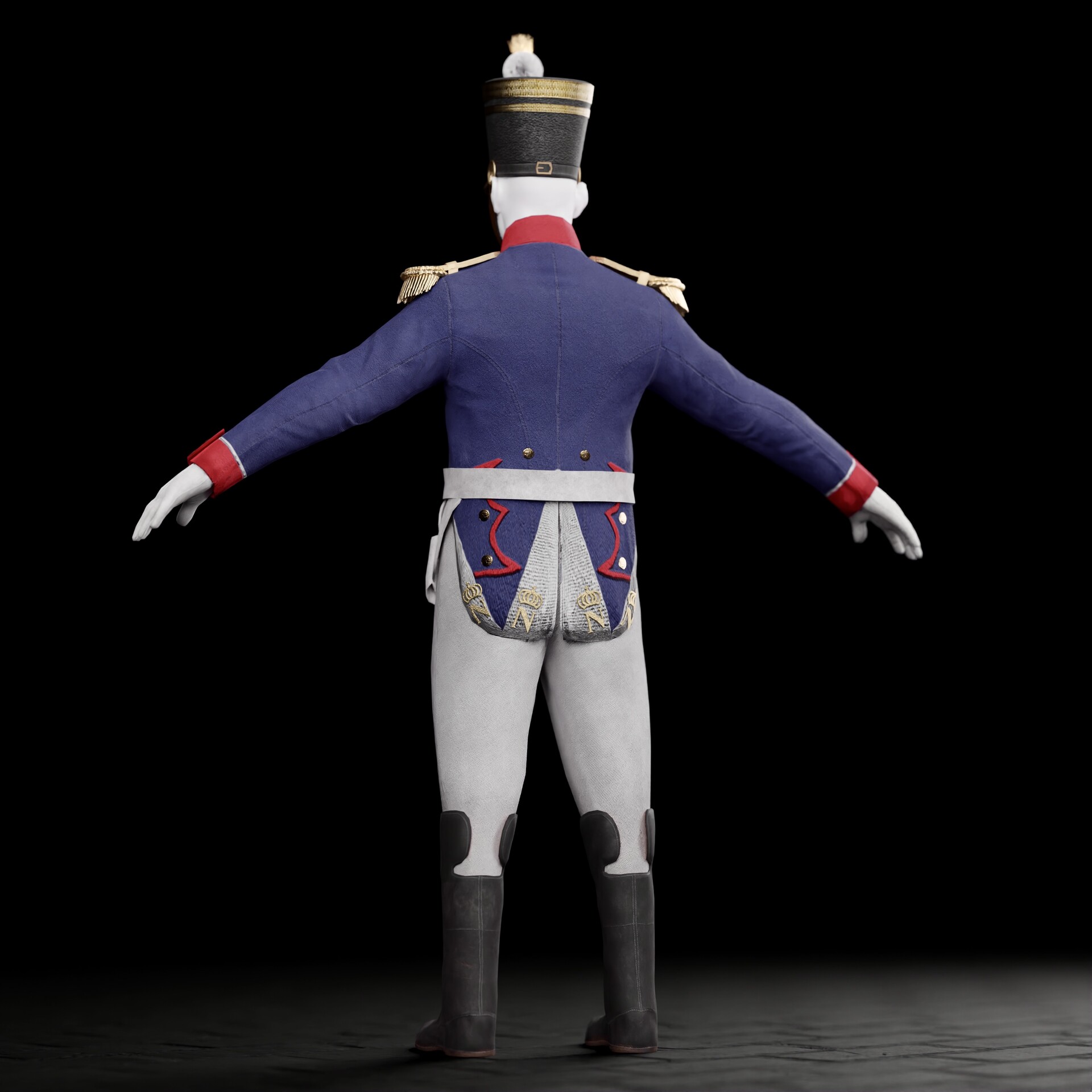Alican Norbert Tulan - Napoleonic Era French Superior Officer Regiment ...