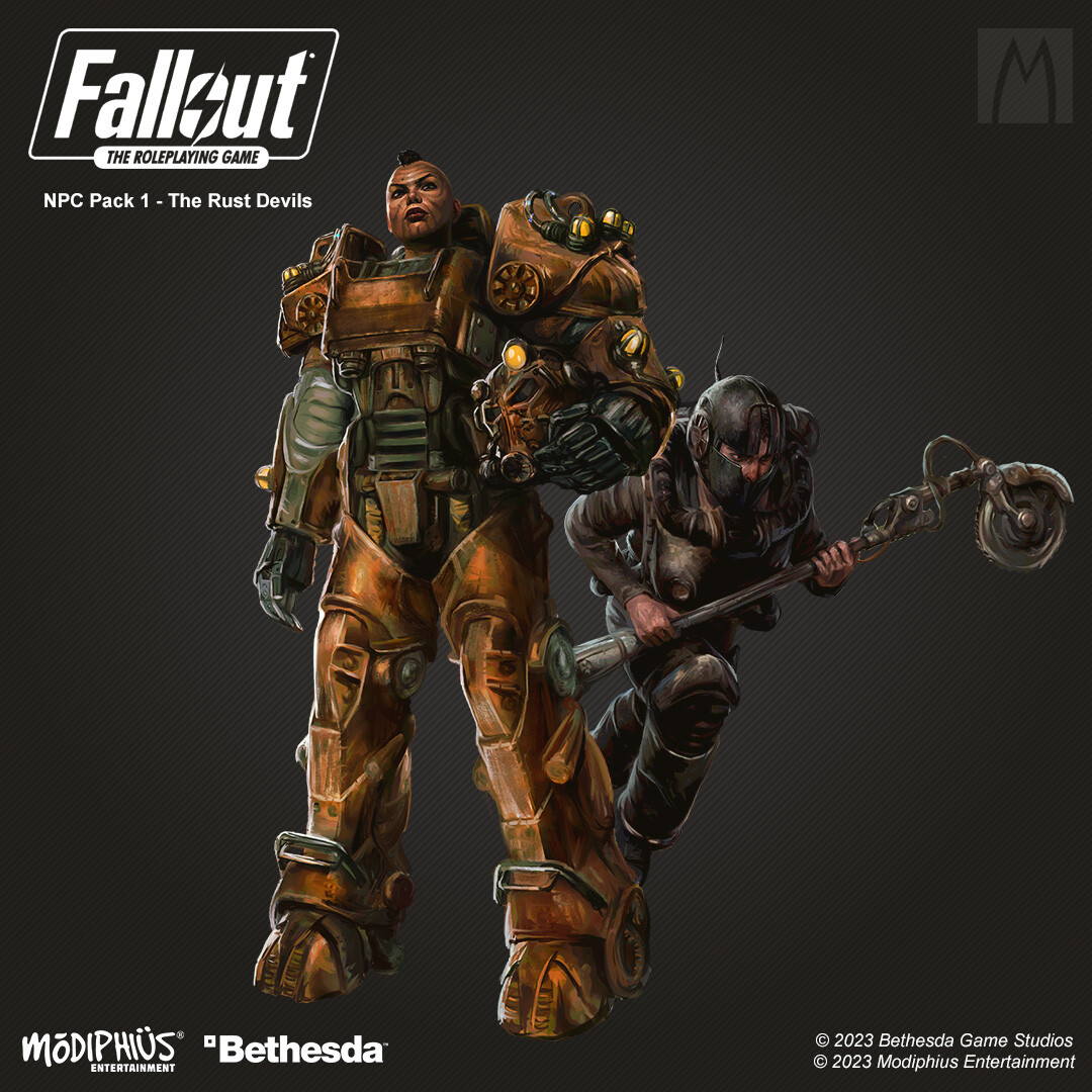 Victor Maristane - Art for Fallout - The Roleplaying Game: NPC Pack 1 ...