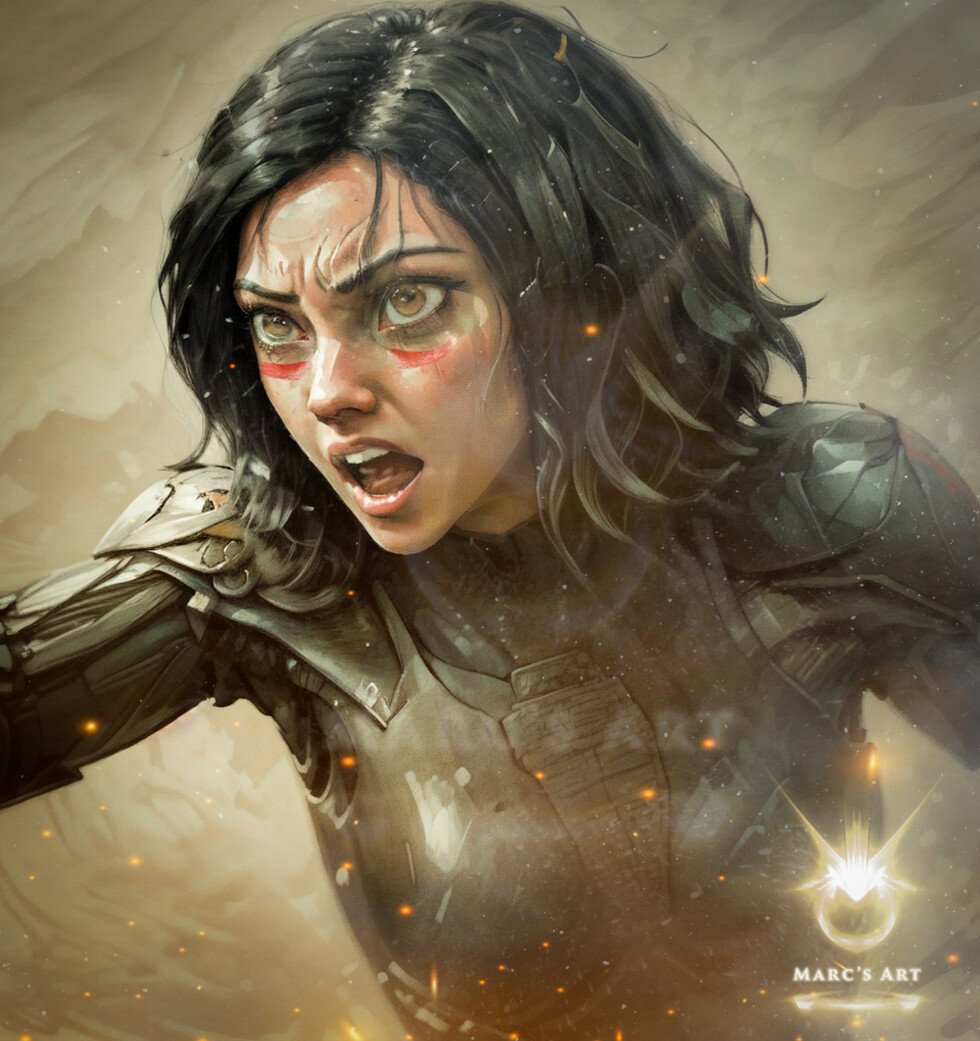 ArtStation - MA Alita Fan art continued