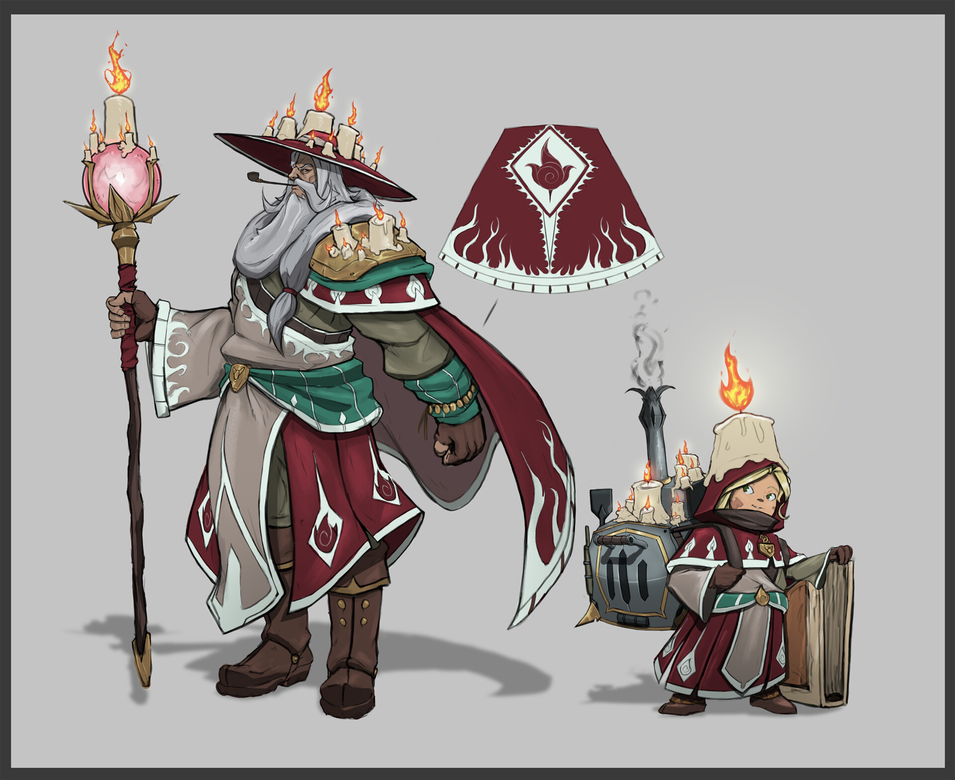 ArtStation - Wizard & Apprentice