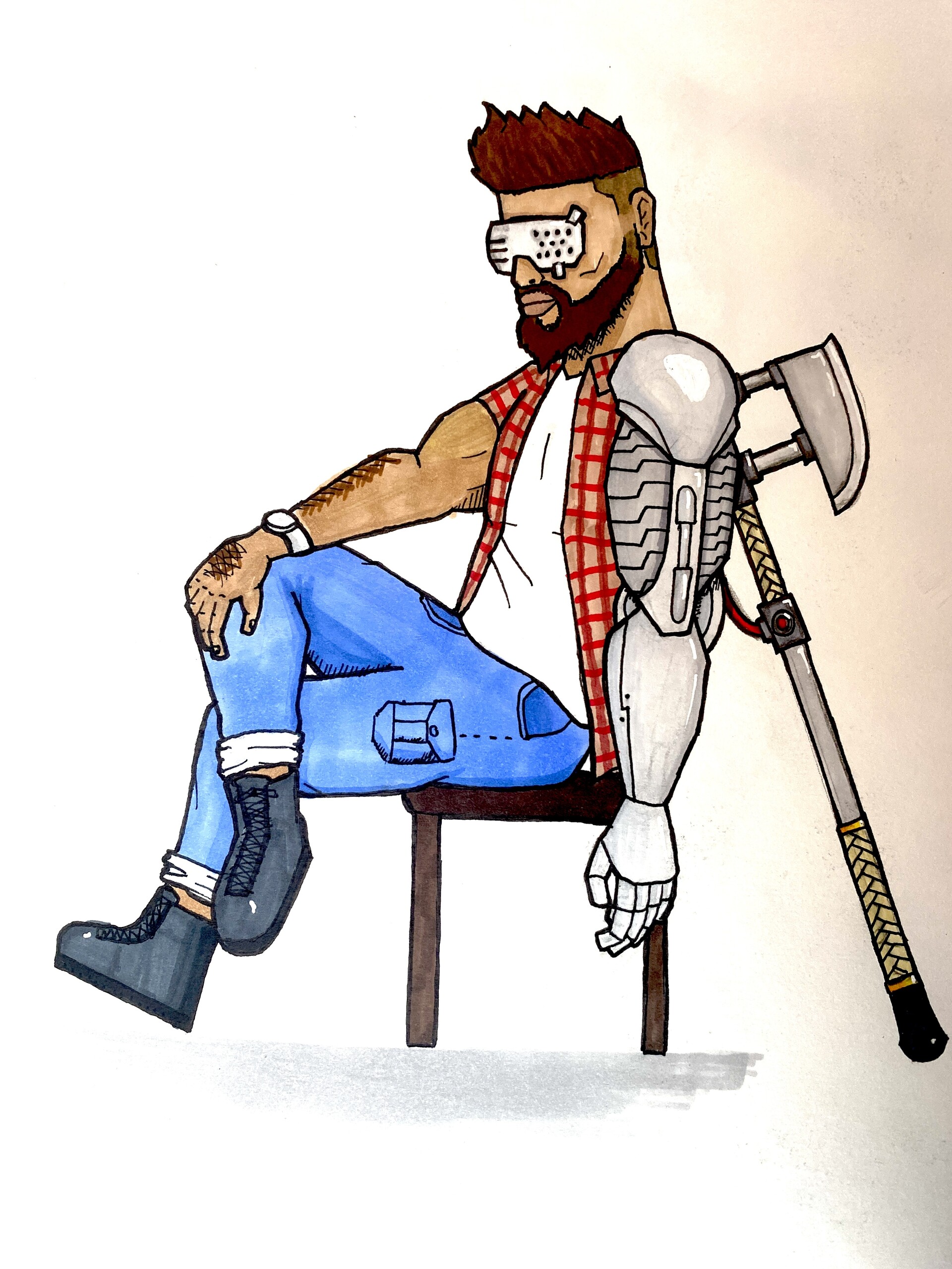 ArtStation - Lumberjack Concept