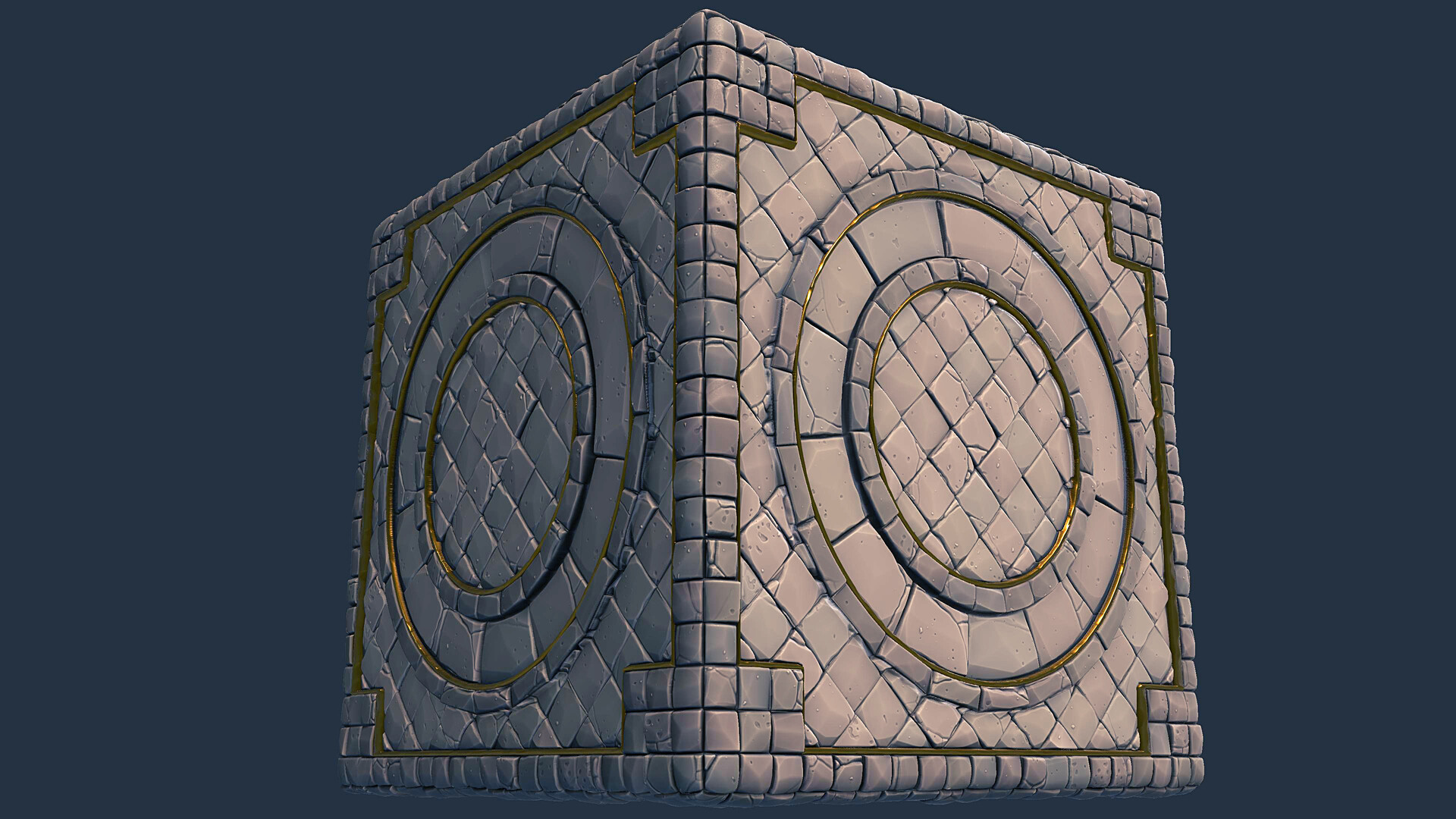 ArtStation - Stylized Stone Material - Fully Procedural - Substance ...