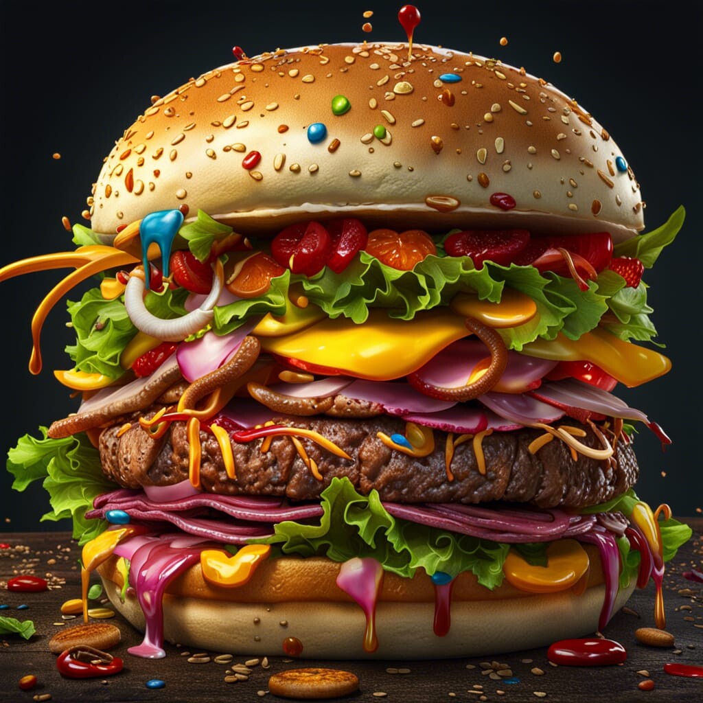 ArtStation - hamburger