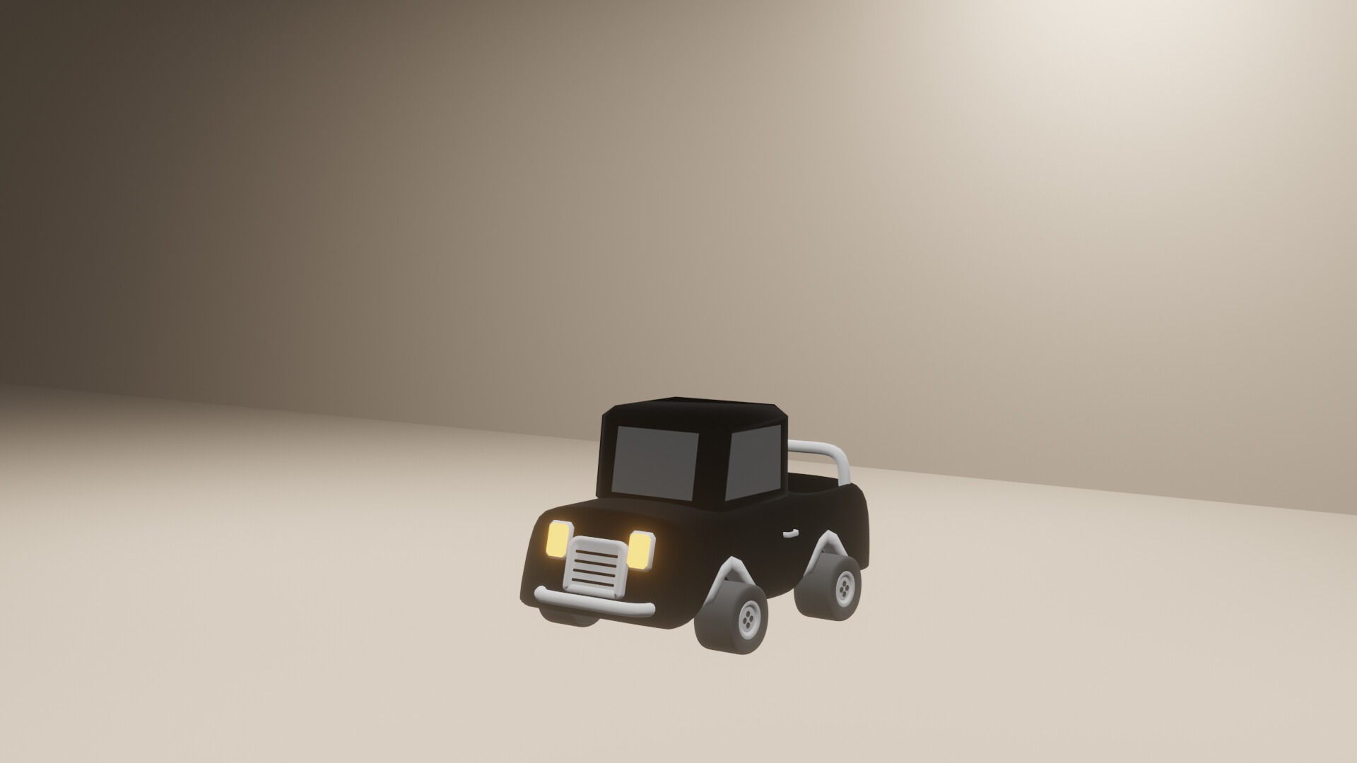 ArtStation - Sleek Game-Ready Car Model - Minimalistic and Playable 3D ...