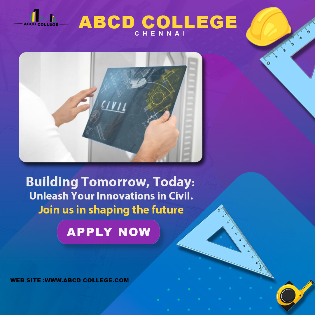 ArtStation - abcd college poster