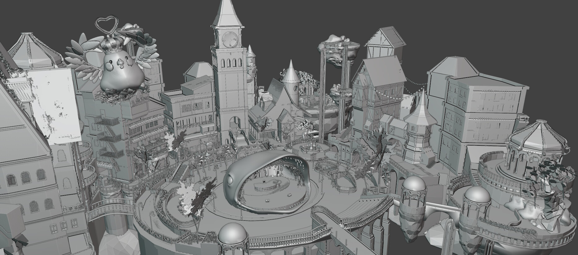 ArtStation - Fantasy scene ( Procedure )