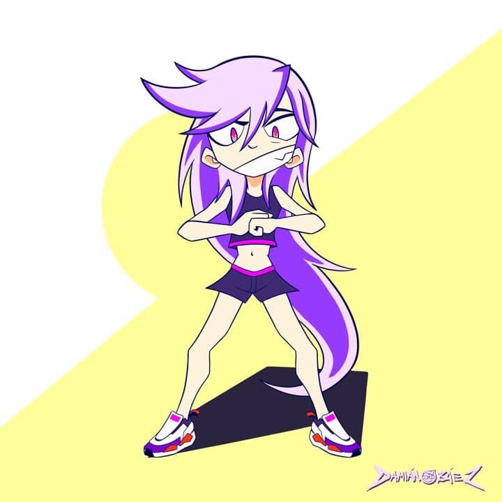 ArtStation - Violet OC fanart