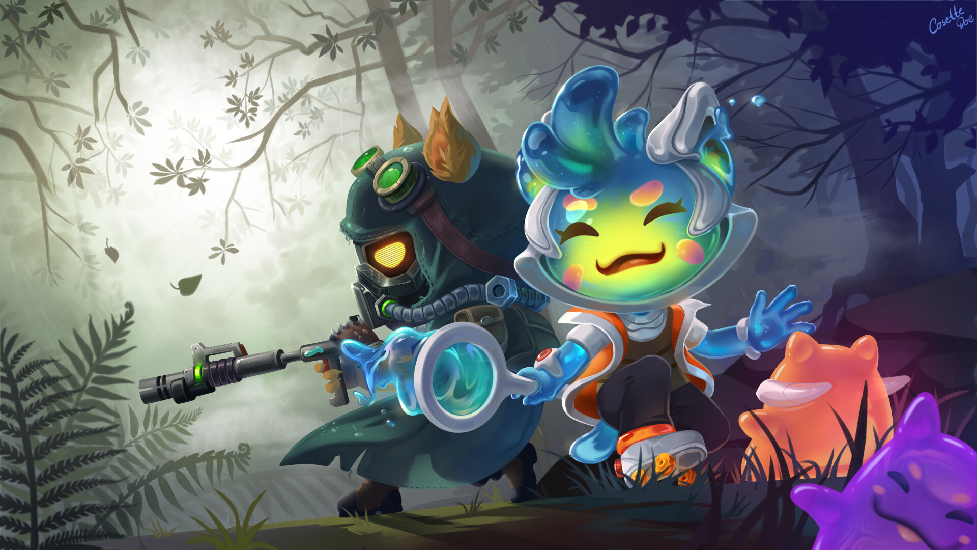 ArtStation - Teemo&Teemo