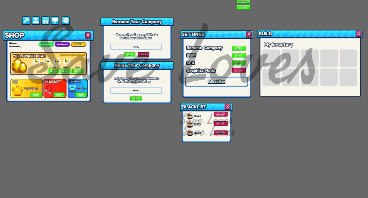 ArtStation - UI Kit Roblox