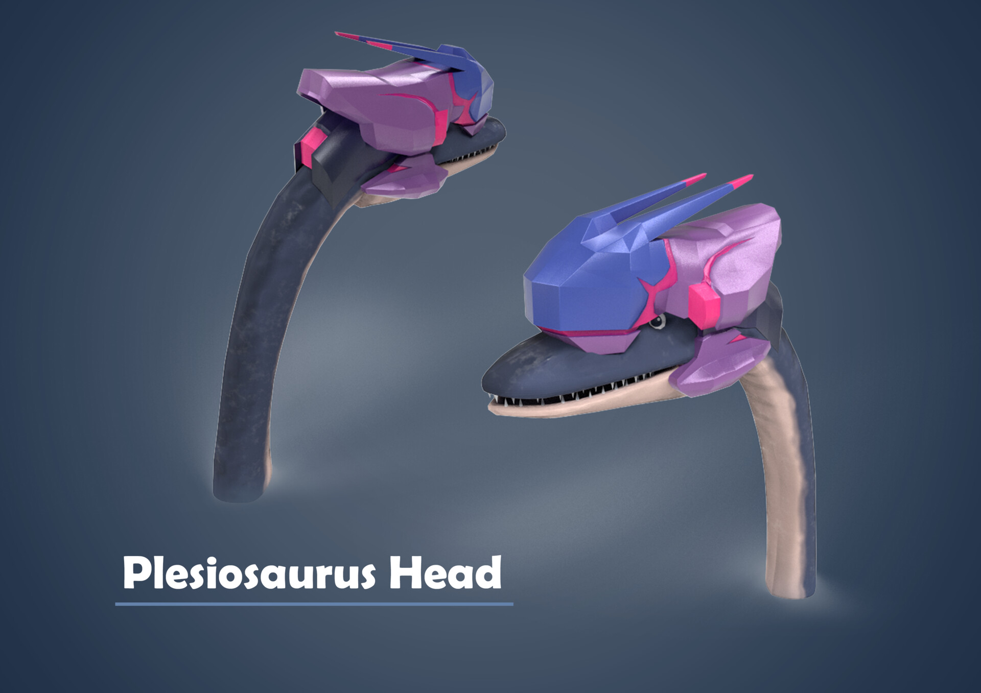 ArtStation - Plesiosaurus Stylized