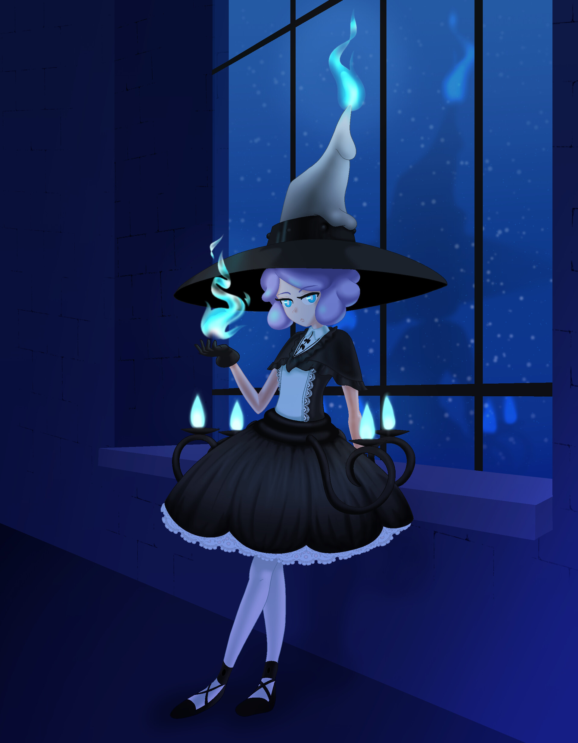 ArtStation - Candle Witch Eleanor