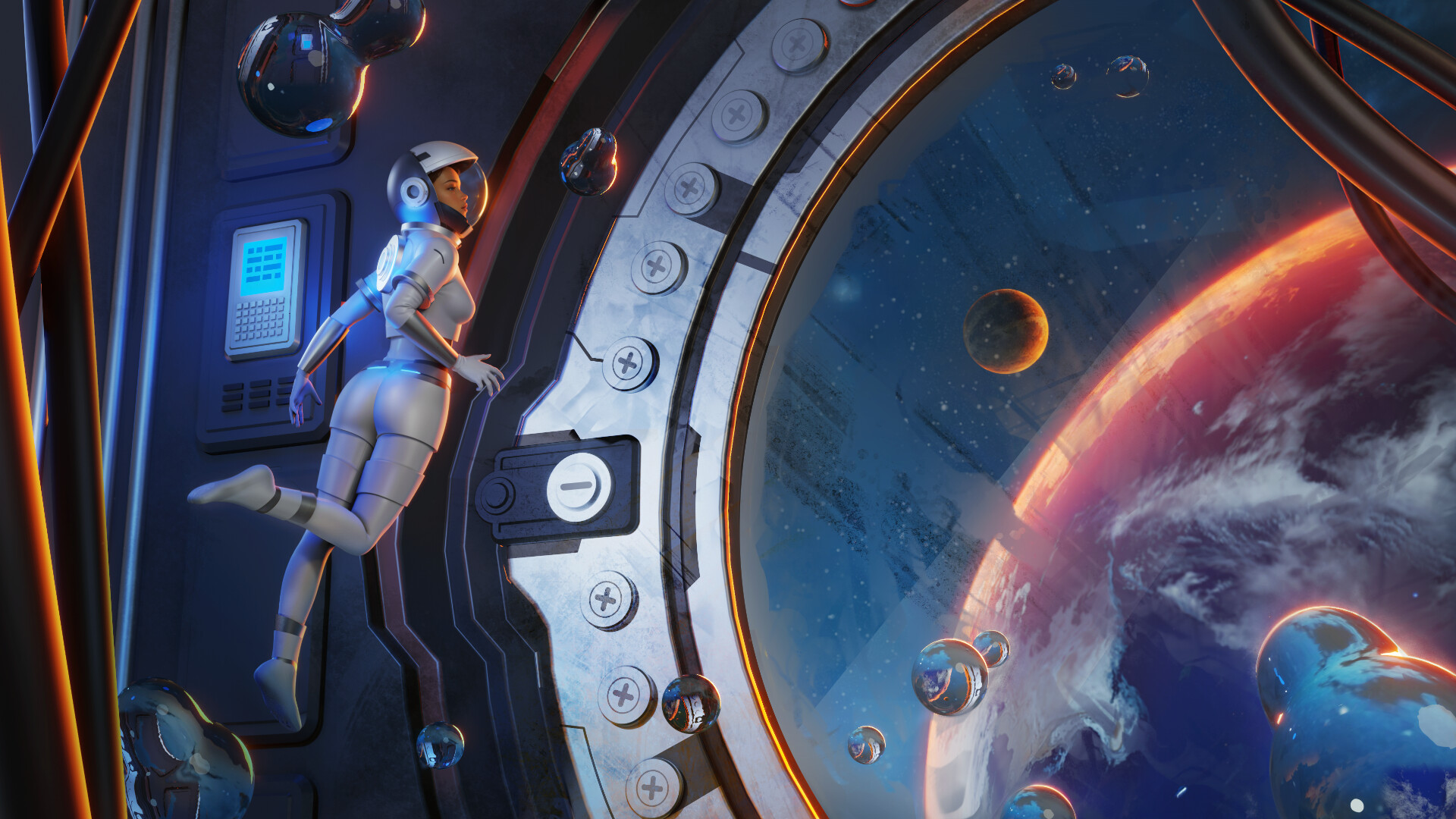 ArtStation - Space station