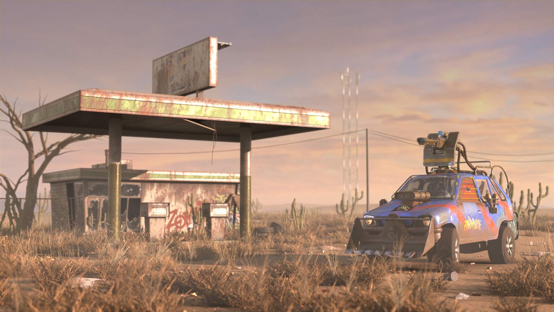 ArtStation - zombie Apocalypse