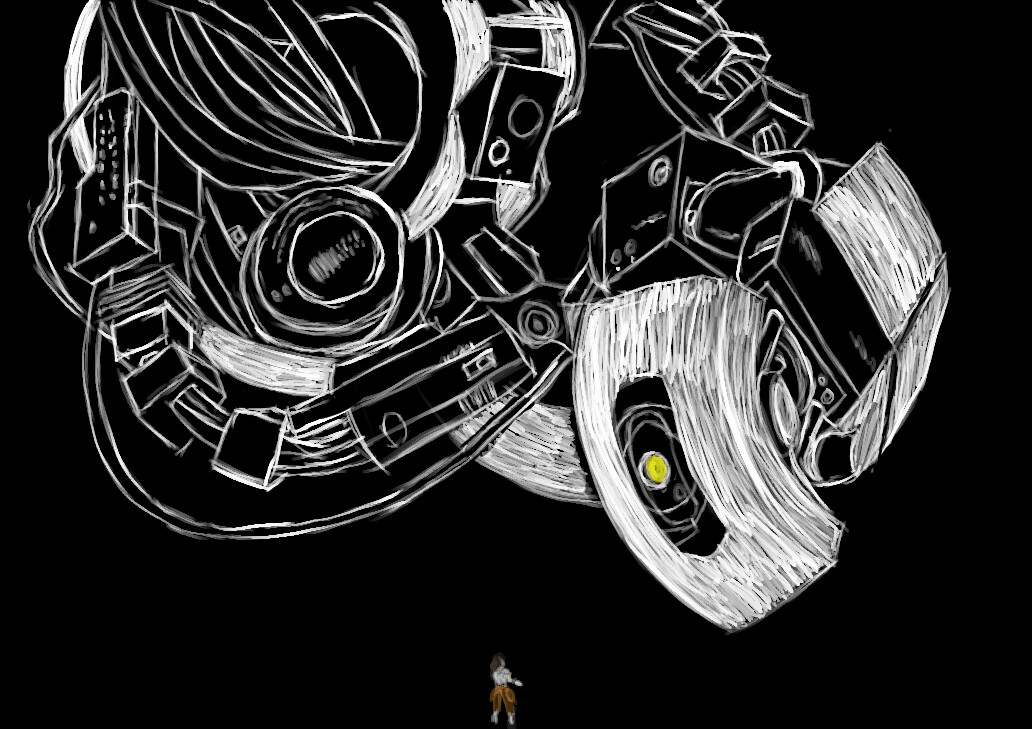 glados drawing