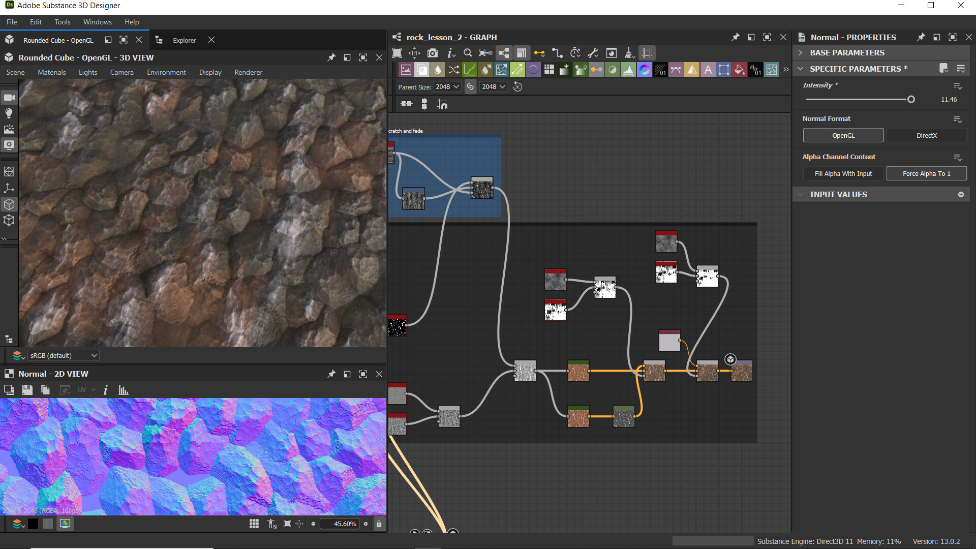 ArtStation - Dirty Painted Rocks