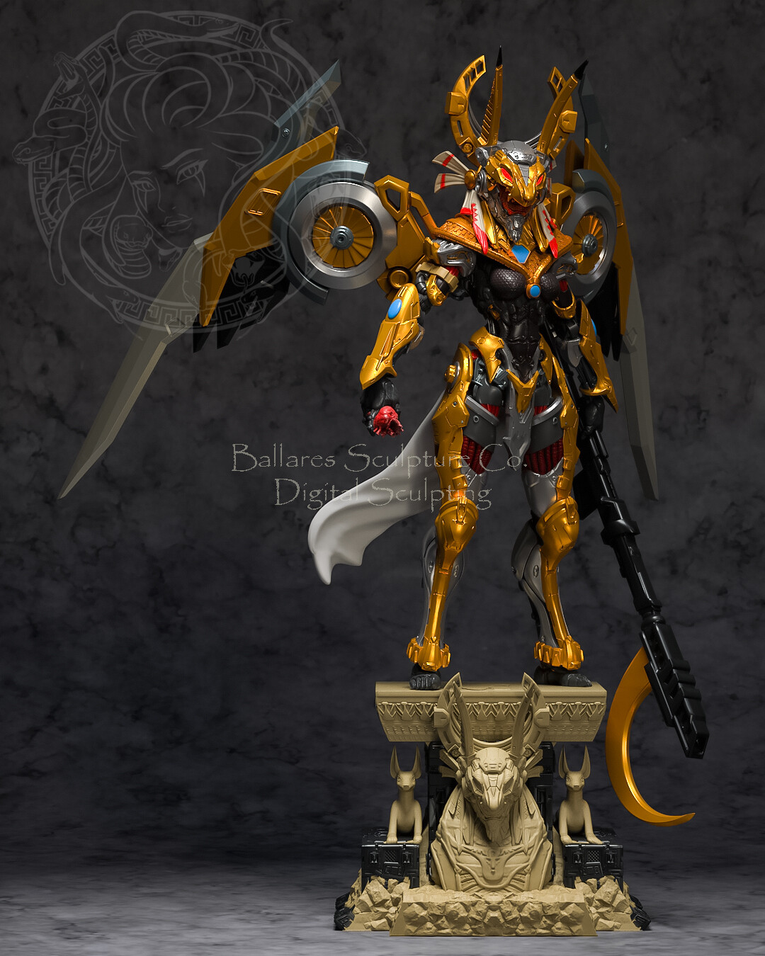 ArtStation - ANUBIS BY CREATIVE GEK MB