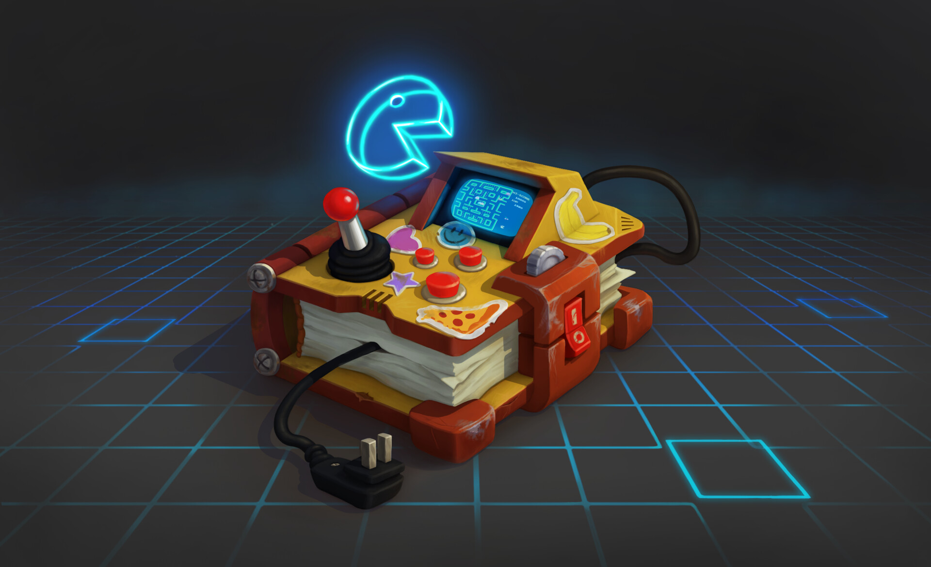 ArtStation - Book - slot machine