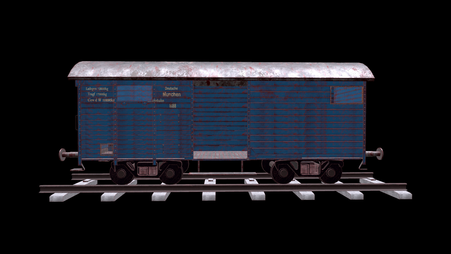 ArtStation - Freight Car