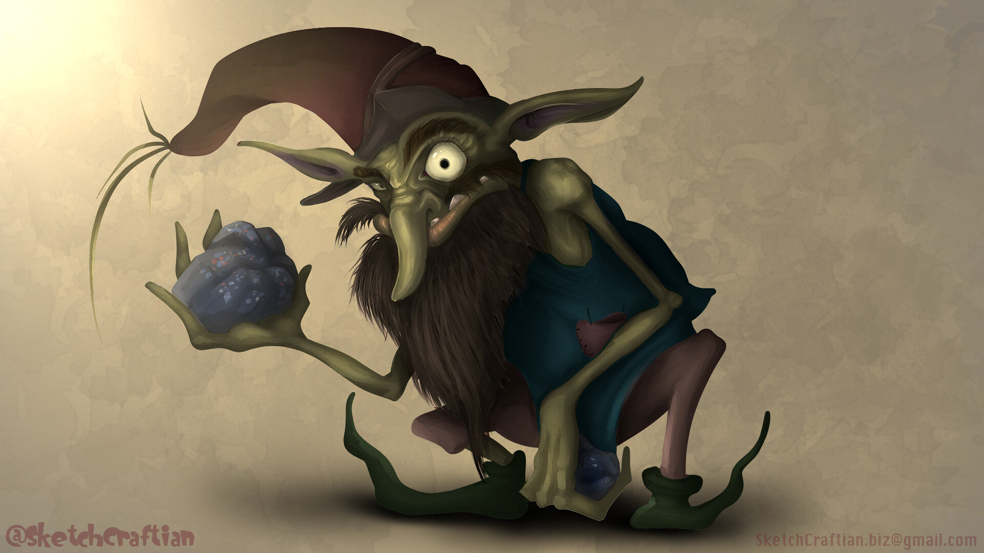 ArtStation - Rock Goblin