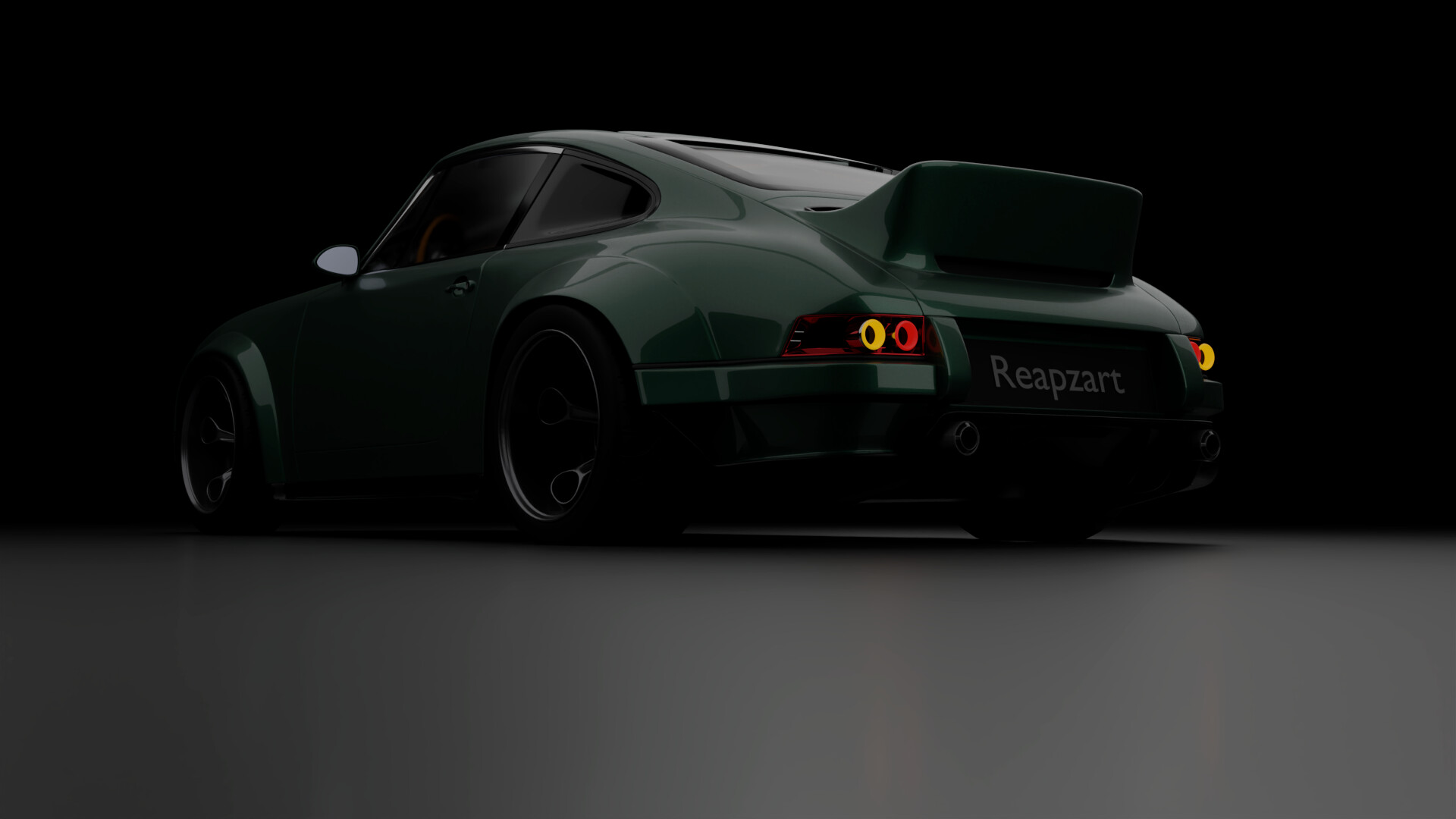 ArtStation - Singer Porsche 911 In Green