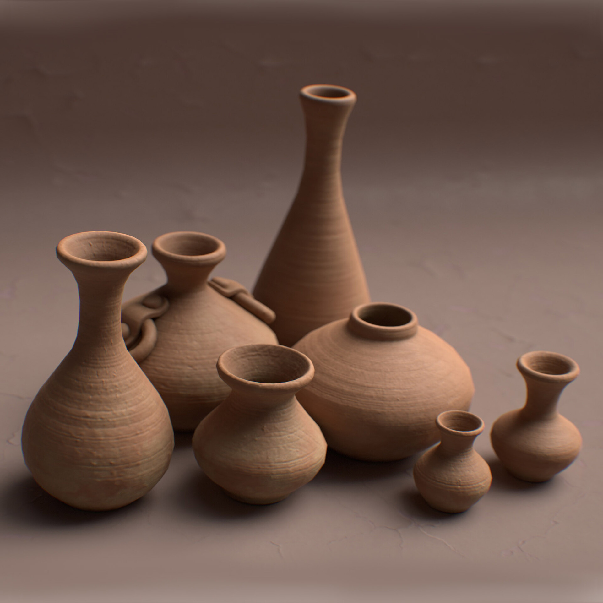 ArtStation - Clay Pottery Huge asset packs