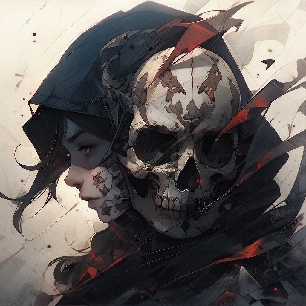 ArtStation - Skull Girl