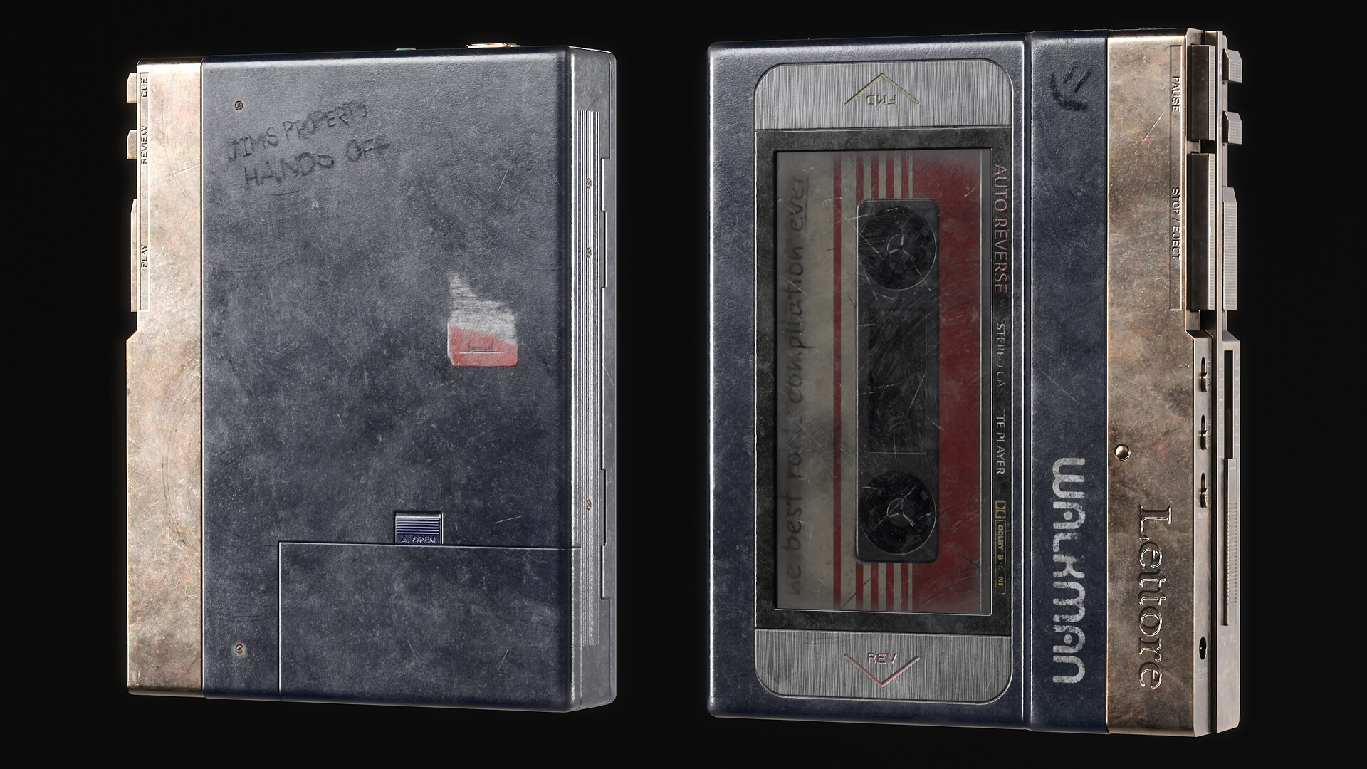 ArtStation - Cassette Player