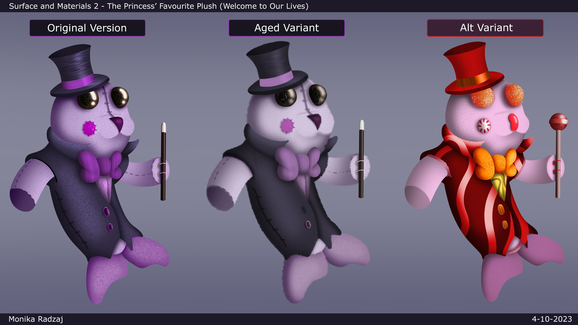 ArtStation - The Princess' Plush (Prop Design)