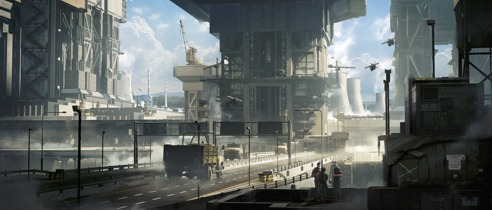 ArtStation - Military Entrance