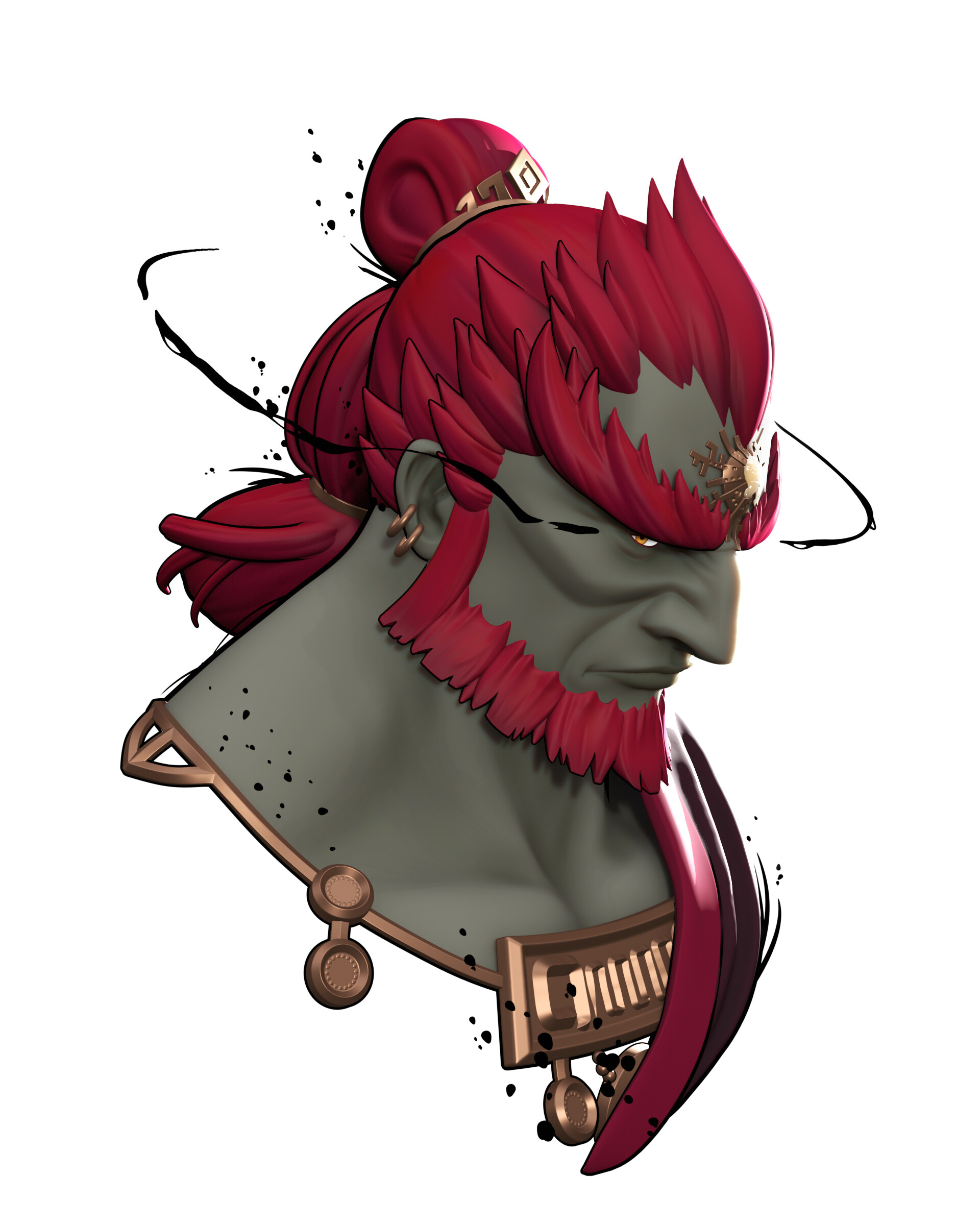 ArtStation - Demon King Ganondorf