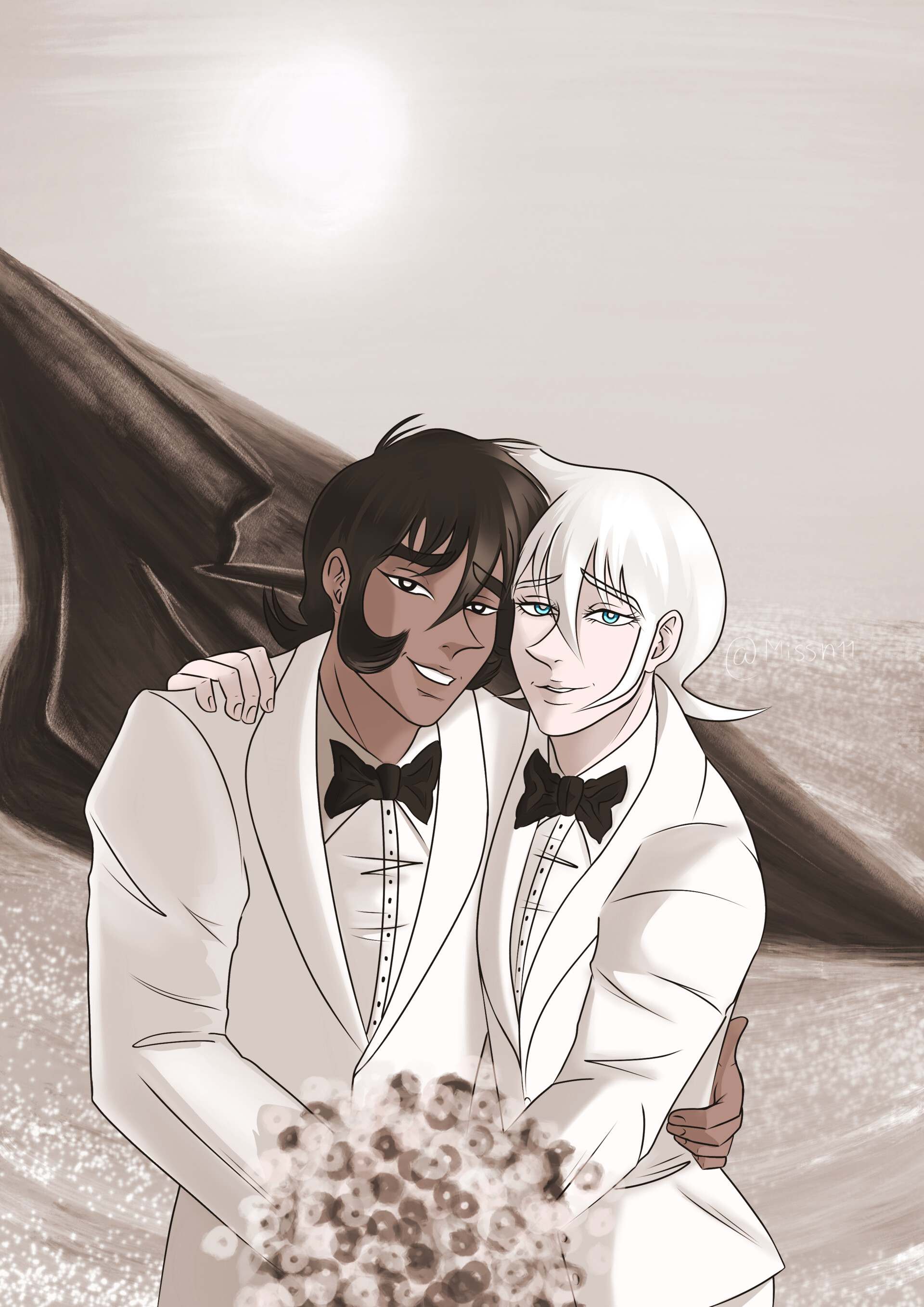 ArtStation - Wedding Photos Throughout The Time Loops